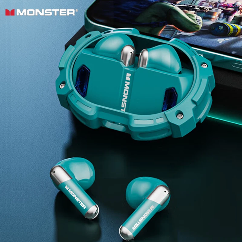 Monster-XKT10-PRO-Earbuds-Bluetooth-sem-fio-com-microfone-fones-de ...
