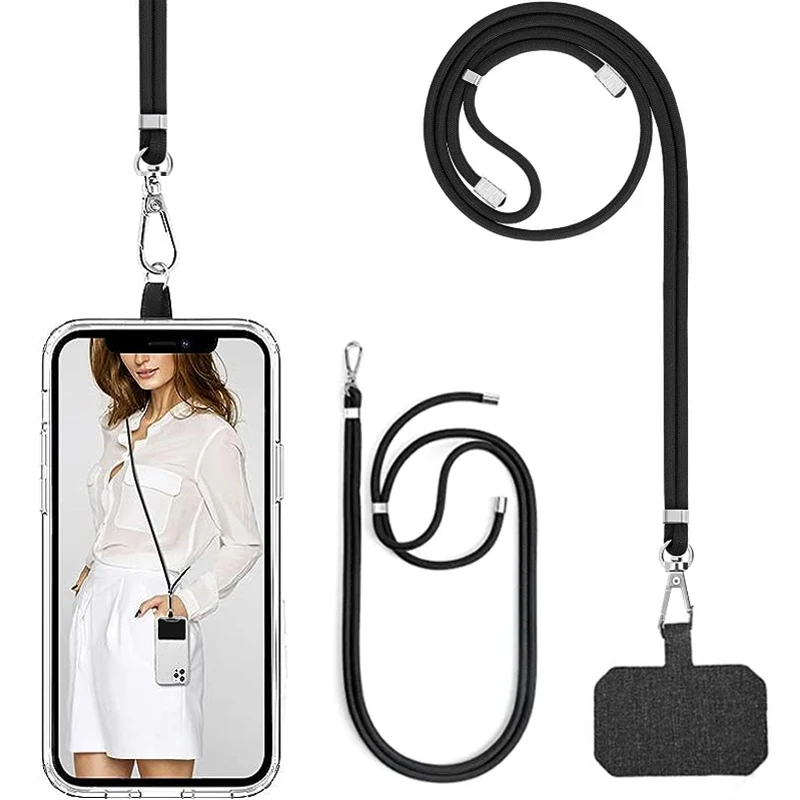 Universal-Crossbody-Phone-Lanyards-with-Patch-Adjustable-Cell-Phone ...