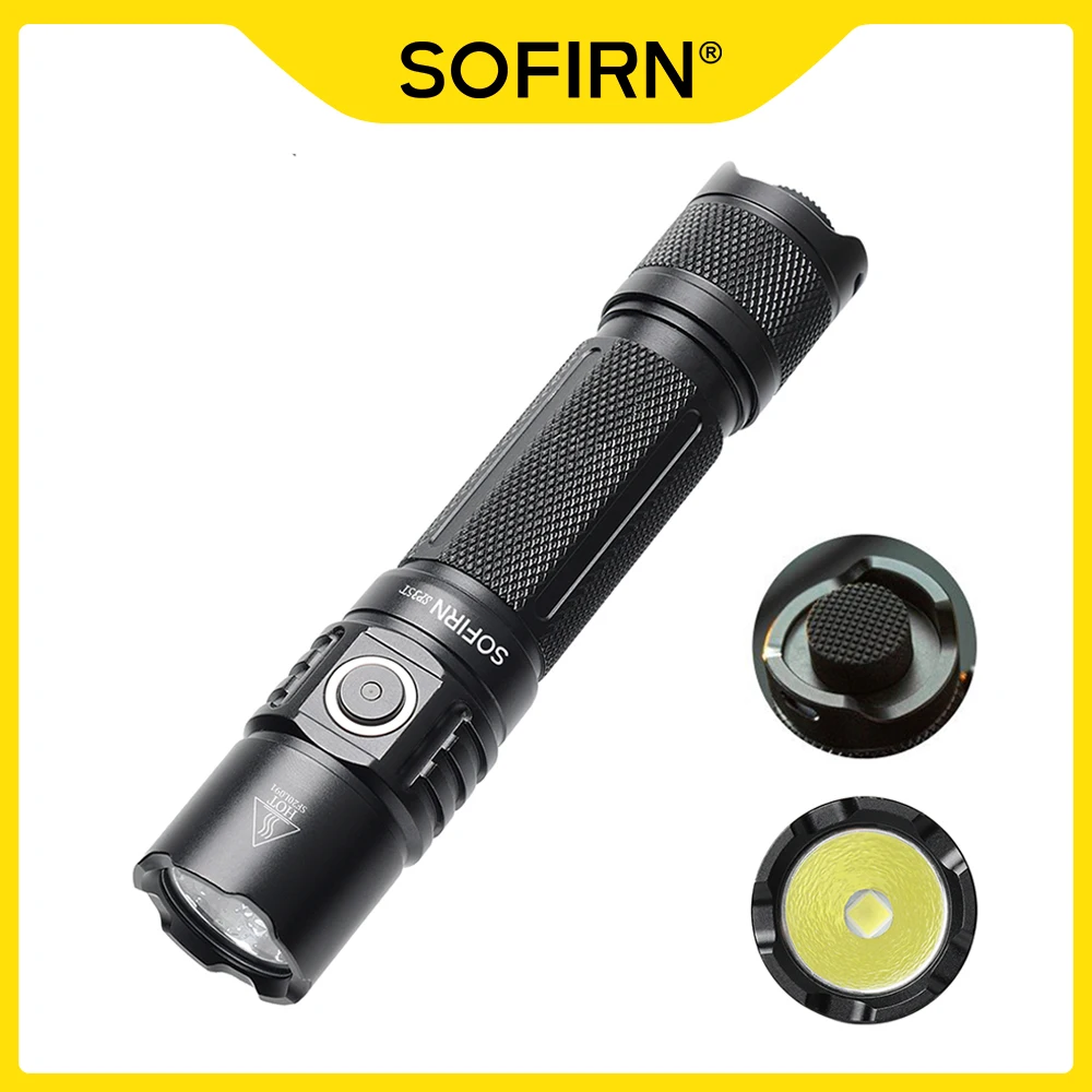 Sofirn-SP35T-3800lm-Tactical-21700-Flashlight-Powerful-LED-Light-USB-C ...