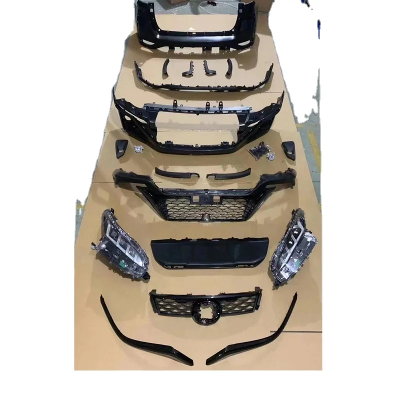 Auto-Car-Front-Bumper-Body-Kits-for-Fortuner-2021-New-model-Upgrade ...