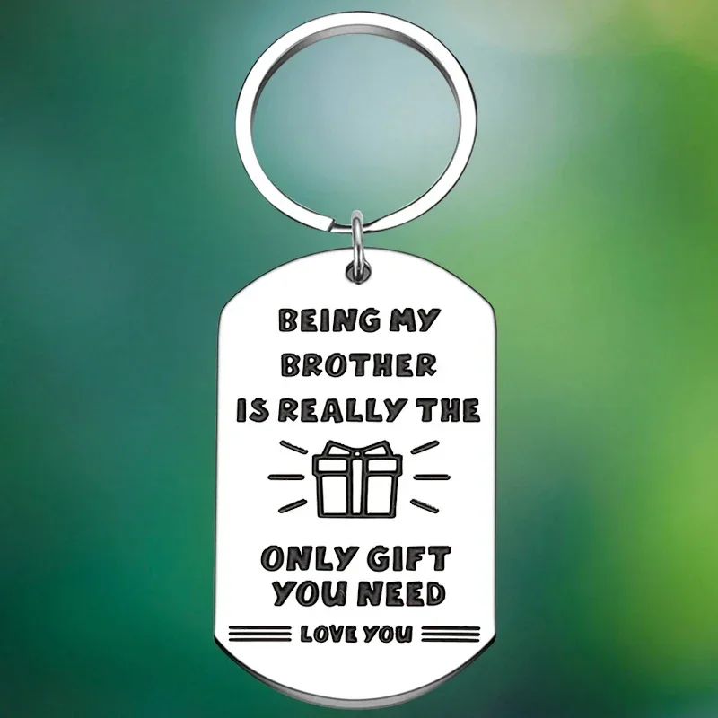 Big Brother Gift Keychain Little Brother Brothers in Law Key Chain ...