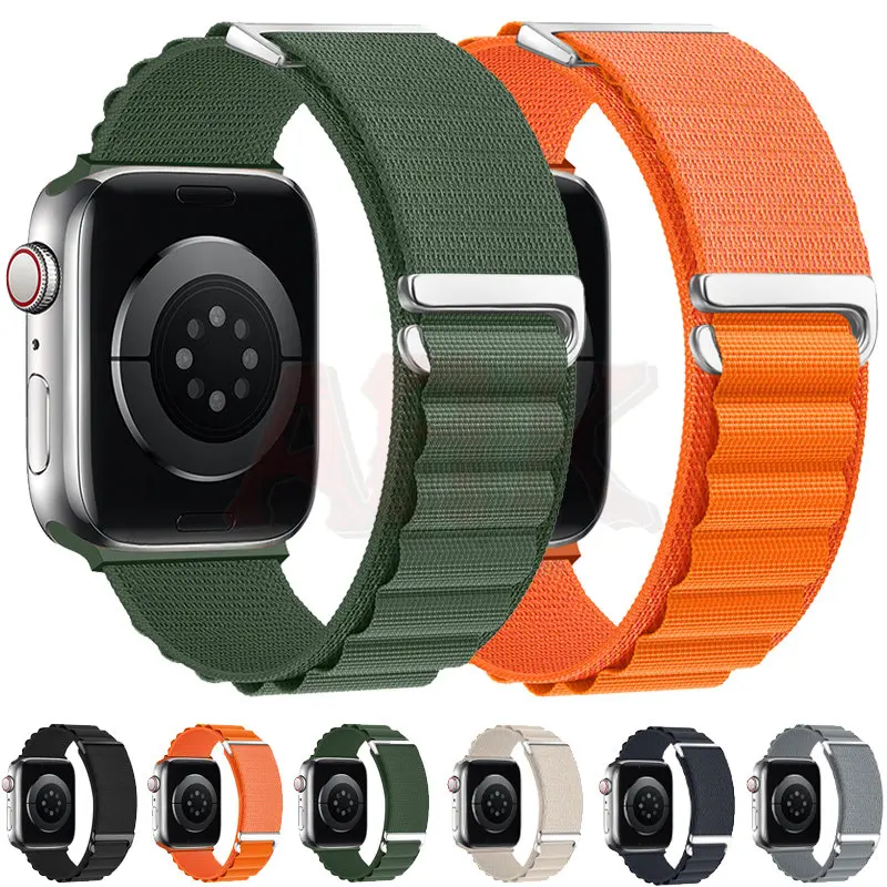 Alpine-Loop-Strap-for-Apple-Watch-Band-49mm-45mm-41mm-44mm-40mm-38mm ...