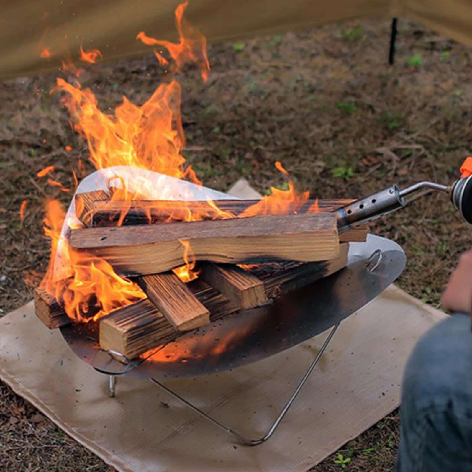 Bonfire Wood Fire Cooking