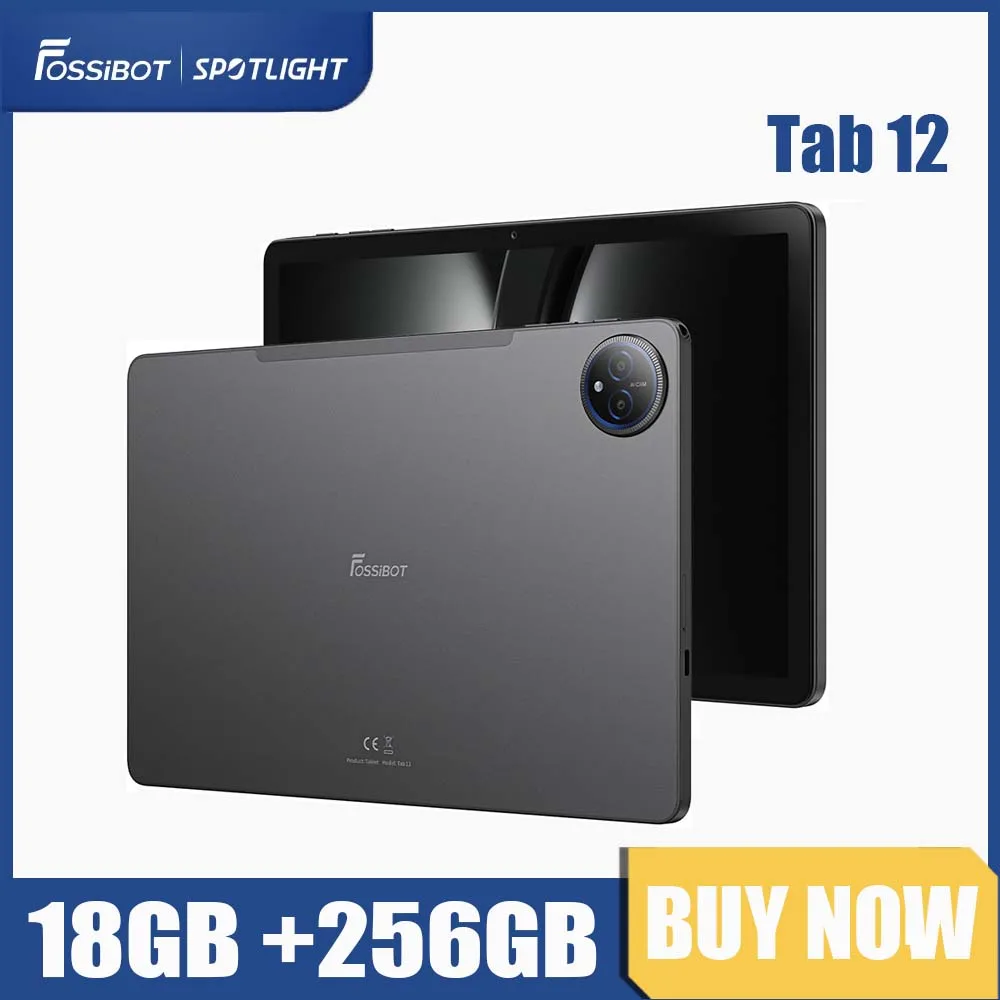 Fossibot-Tab-12-10-95-FHD-Display-Tablet-18GB-RAM-256GB-ROM-Android-14 ...