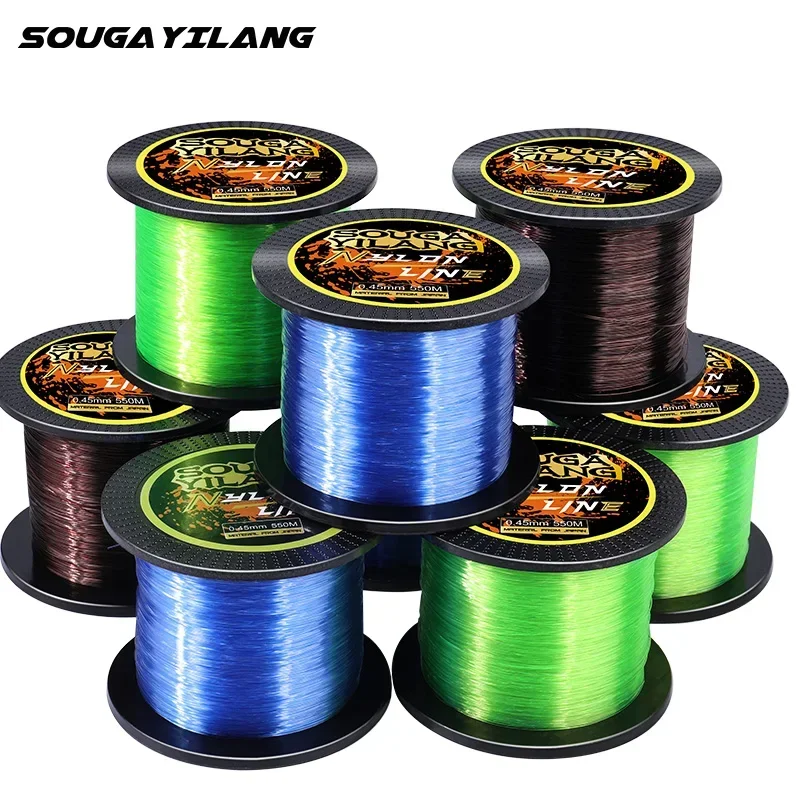 Sougayilang-550M-0-18-0-45mm-5-31LB-Nylon-Fishing-Line-Super-Strong ...