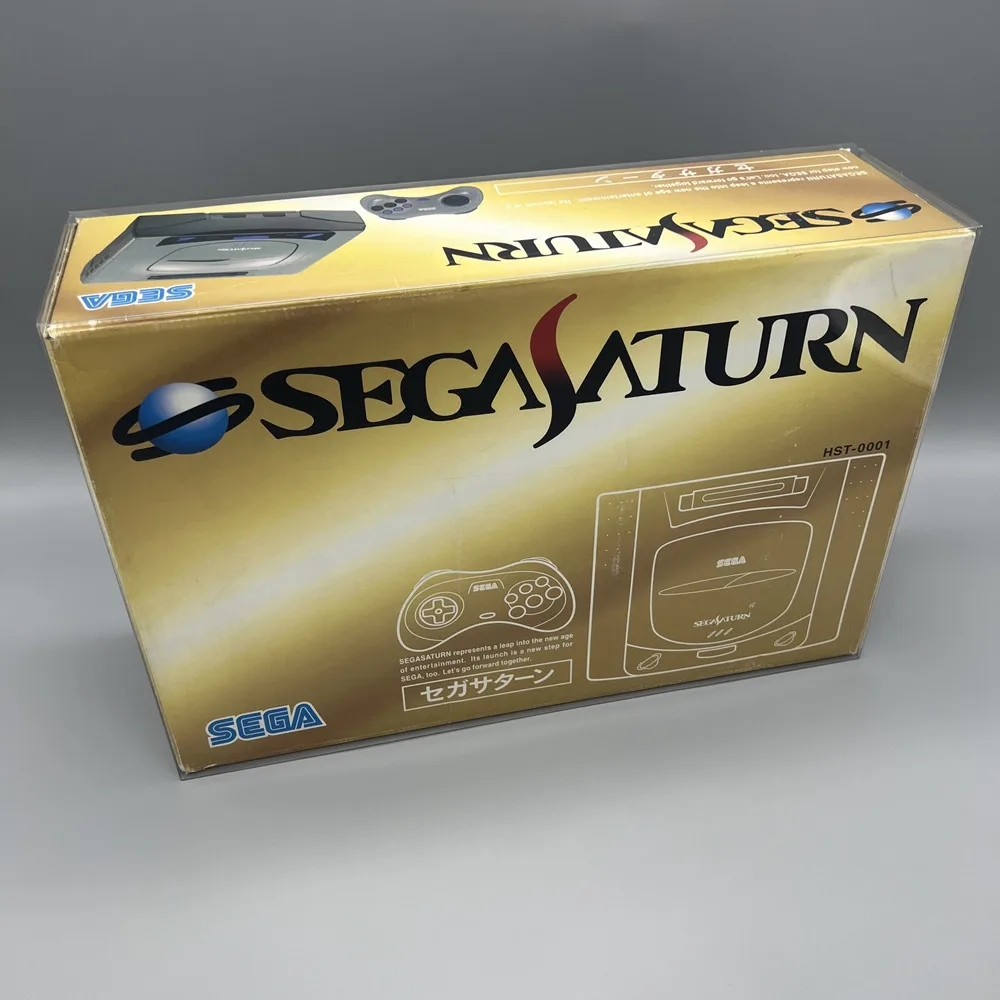 Transparent-Box-Protector-For-SEGA-Saturn-SS-Collect-Boxes-TEP-Storage-Game-Shell-Clear-Display ...