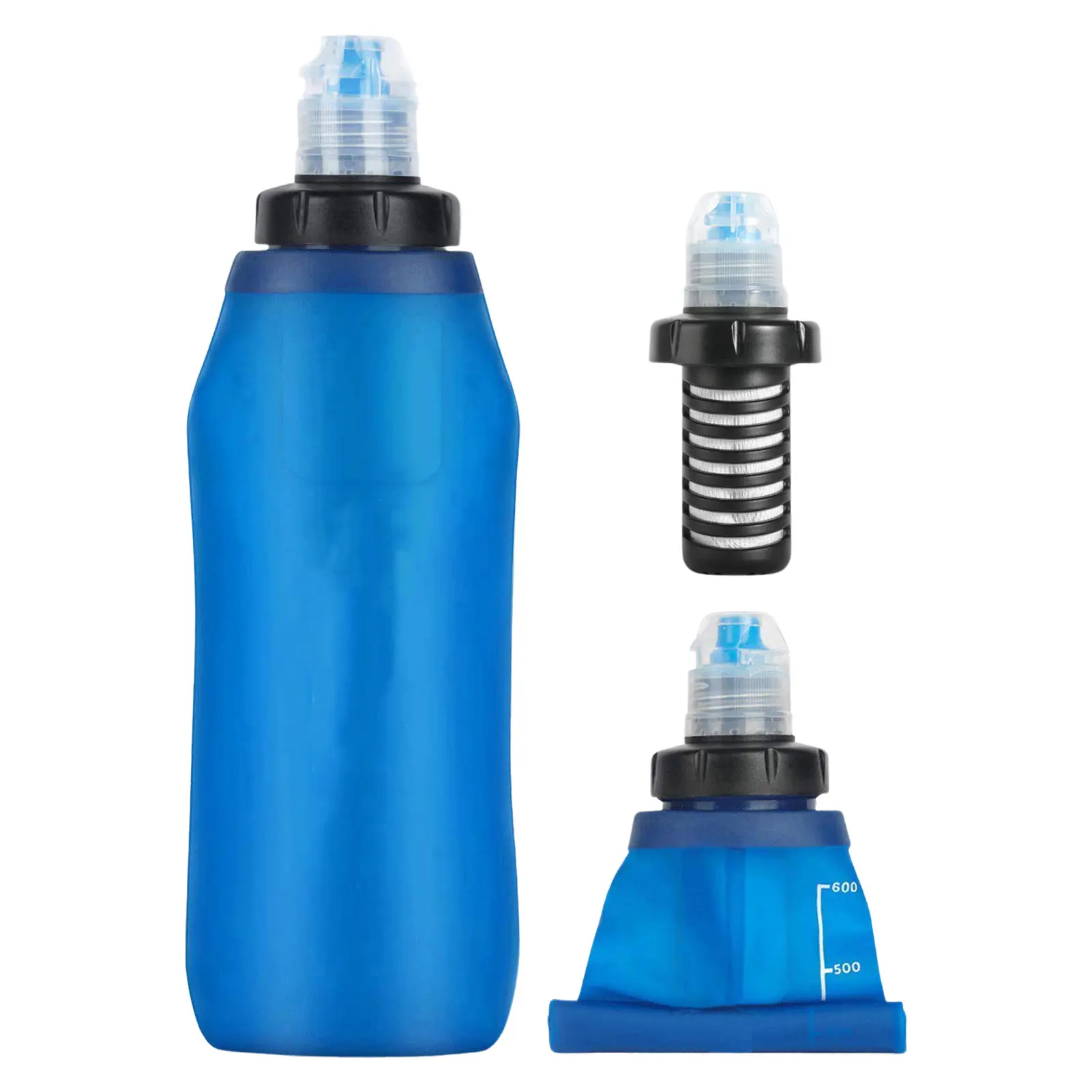 1100ml-min-Filter-Water-Bottle-Water-Filter-Straw-Soft-TPU-Folding ...