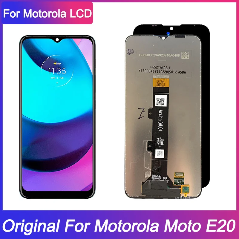 Original LCD For Motorola E20 LCD XT2155 Display Touch Screen Digitizer ...