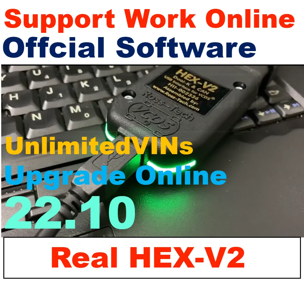 Real Hex V2 Interface Online For Vag Com VAGCOM 22.9 Professional VAG ...