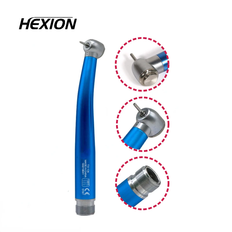 HEXION-Dental-LED-High-Speed-Handpiece-E-Generator-With-Lights-Push ...