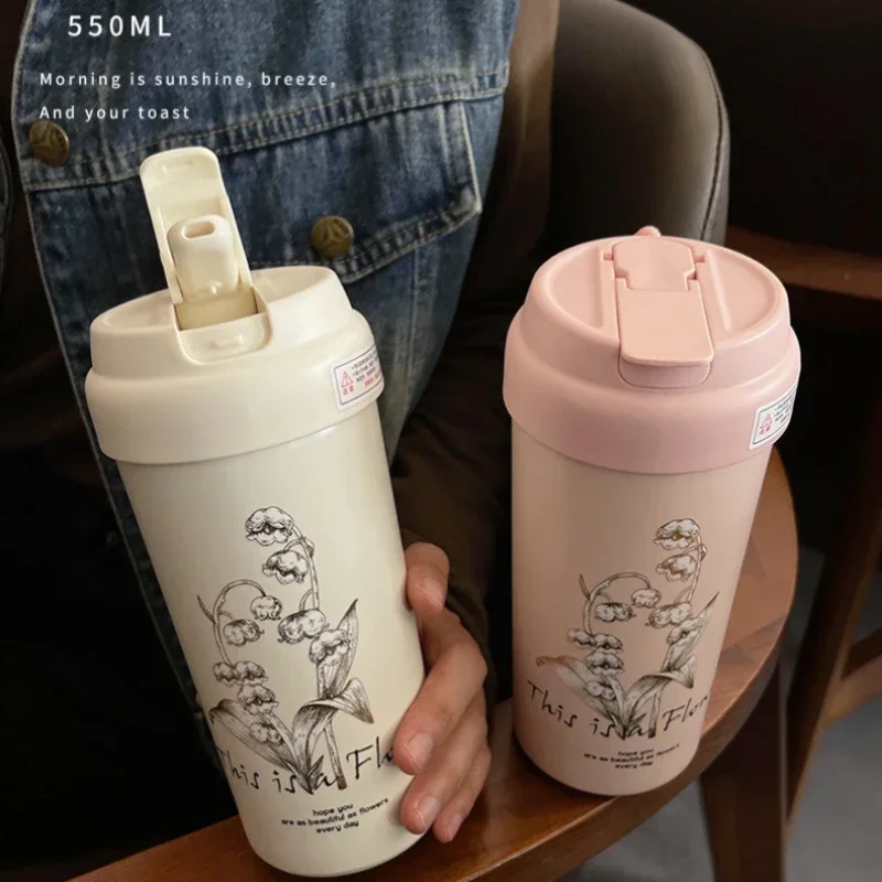 316-Insulation-Cup-New-2024-Linglan-Flower-Ceramic-Women-s-Tea-Straw ...