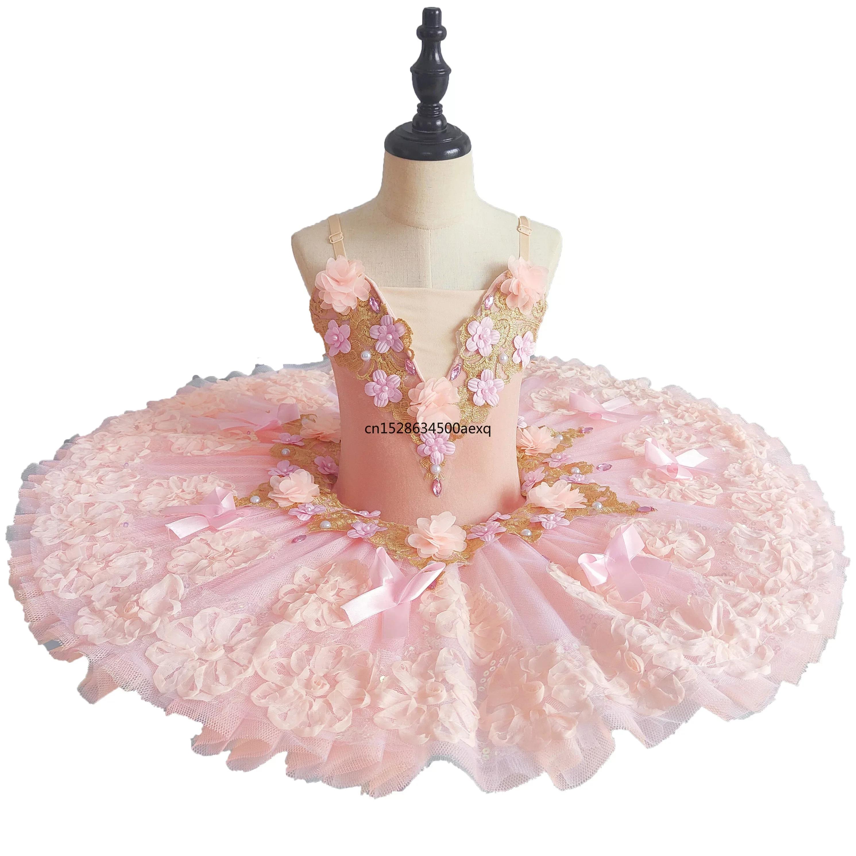 Mu-eco-de-hada-rosa-para-mujer-de-Ballet-profesional-tut-disfraz-de ...