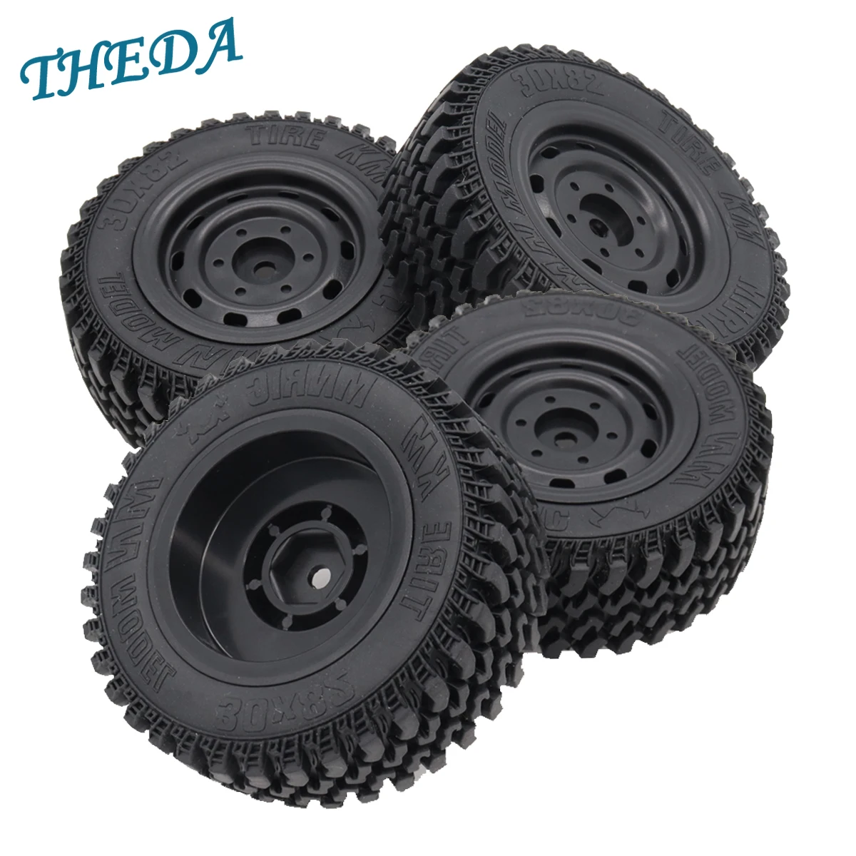 For-MN86-Intact-80MM-RC-Tire-RC-Rubber-Tire-Professional-Plastic-Rubber ...