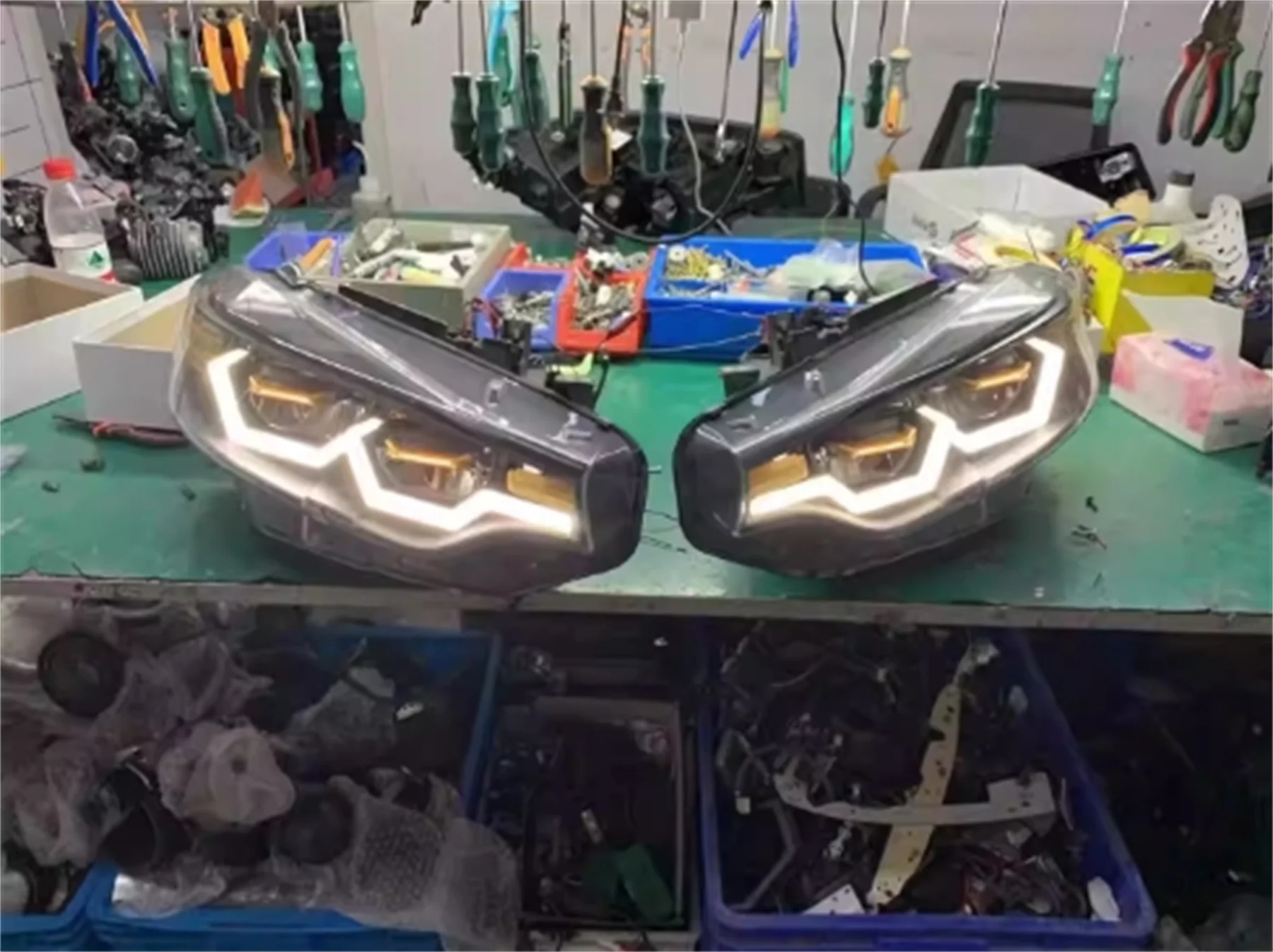 Led-Headlight-Daytime-Running-DRL-for-BMW-F80-F82-M3-M4-modified-oss ...