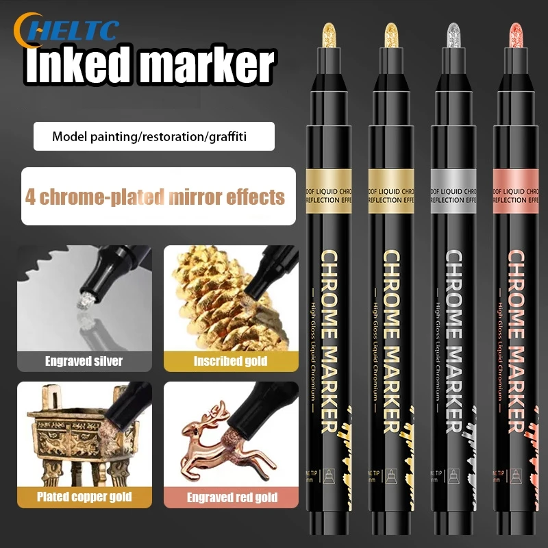 1pc-Mirror-Marker-Pen-1mm-DIY-Reflective-Paint-Pens-Mirror-Markers ...