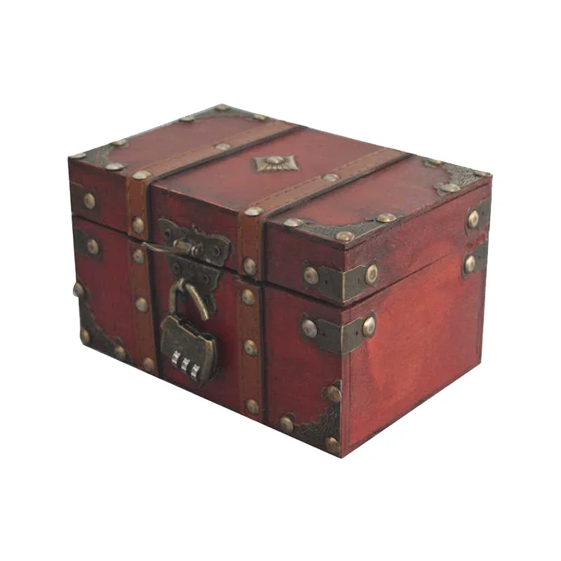 Vintage-Storage-Cassette-Lock-Code-Storage-Treasure-Chest-Desktop ...