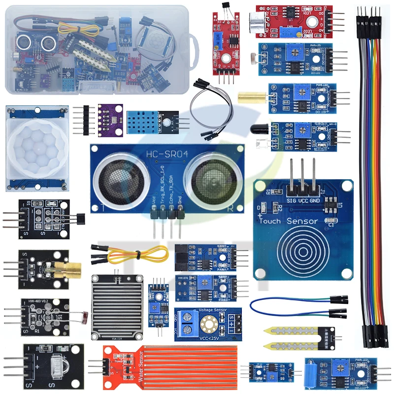 TZT-22-in-1-Kits-M-dulo-Sensor-para-Arduino-Raspberry-Pi-Iot-Iniciante ...
