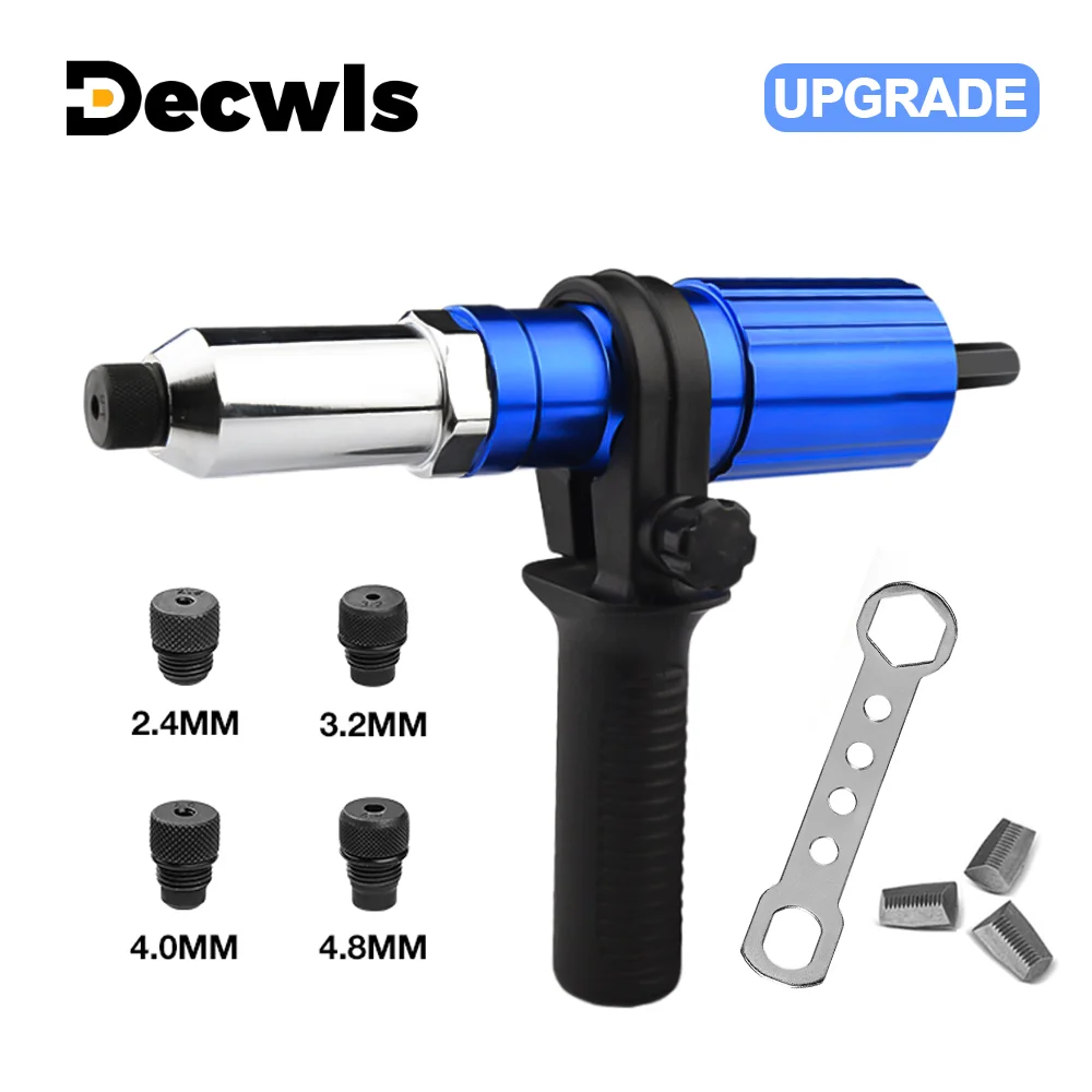 Electric-Rivet-Gun-2-4mm-4-8mm-Portable-Rivet-Nut-Gun-Drill-Adapter ...