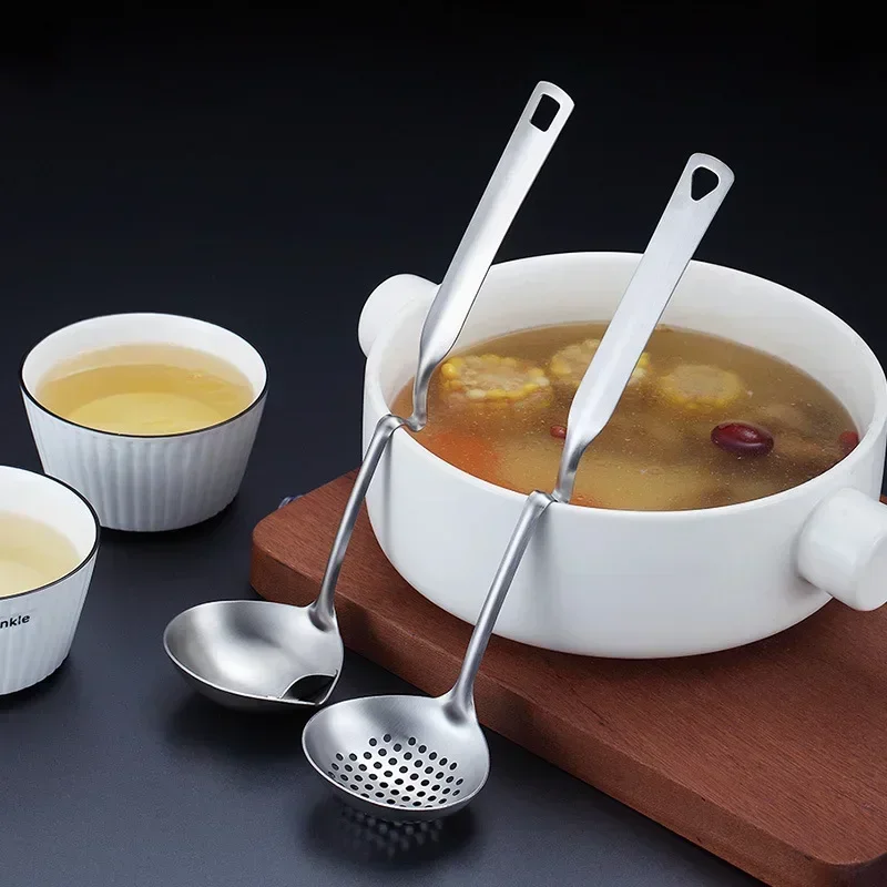 2-in-1-Soup-Spoon-Colanders-Strainers-Long-Handle-Home-Ladle-Strainer ...