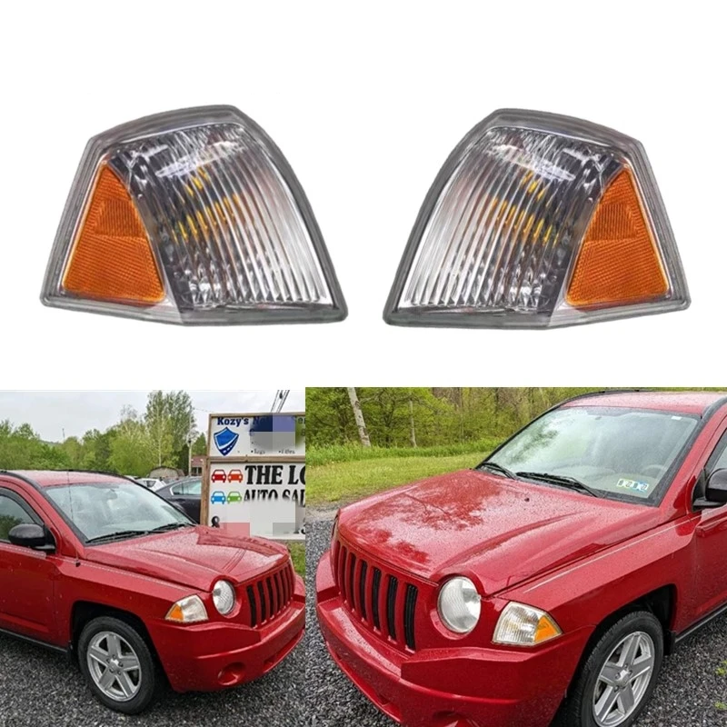 A Piece YI-LAN Corner Light for Jeep Compass 2007-2010 68000682AB ...