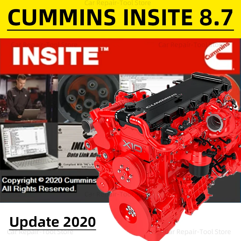 Cum-mins-In-site-8-7-Hot-Diagnostic-Software-Cummins-Engine-Inline6 ...