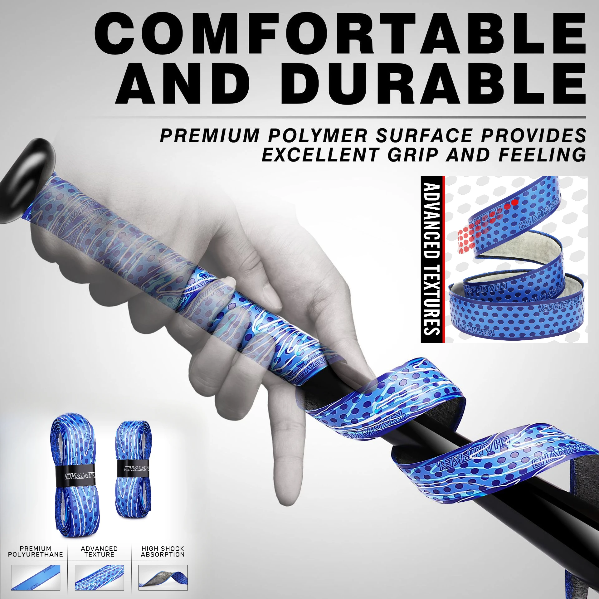 1Pc-Tennis-Racket-Grip-Tape-1m-Anti-Slip-Overgrip-for-PU-Anti-Skid ...