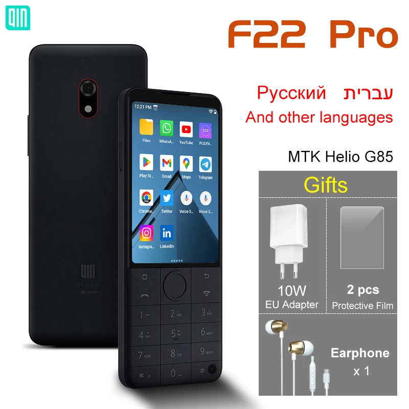 Qin F22 Pro Duoqin MTK Helio G85 Wifi 3.54 Inch 4GB 64GB Octa Core ...