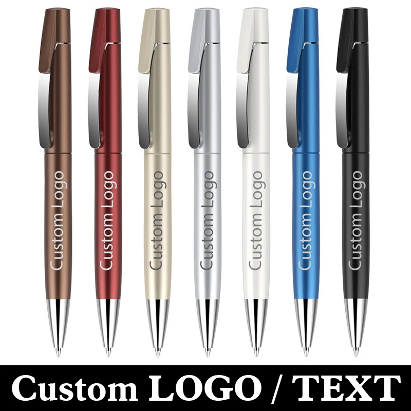 Plastic Advertising Pen Company Logo Custom Creative Neutral Pen ...