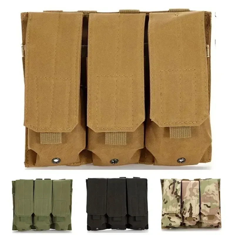 Military-Tactical-MOLLE-Triple-Magazine-Pouches-Double-Triple-Army ...