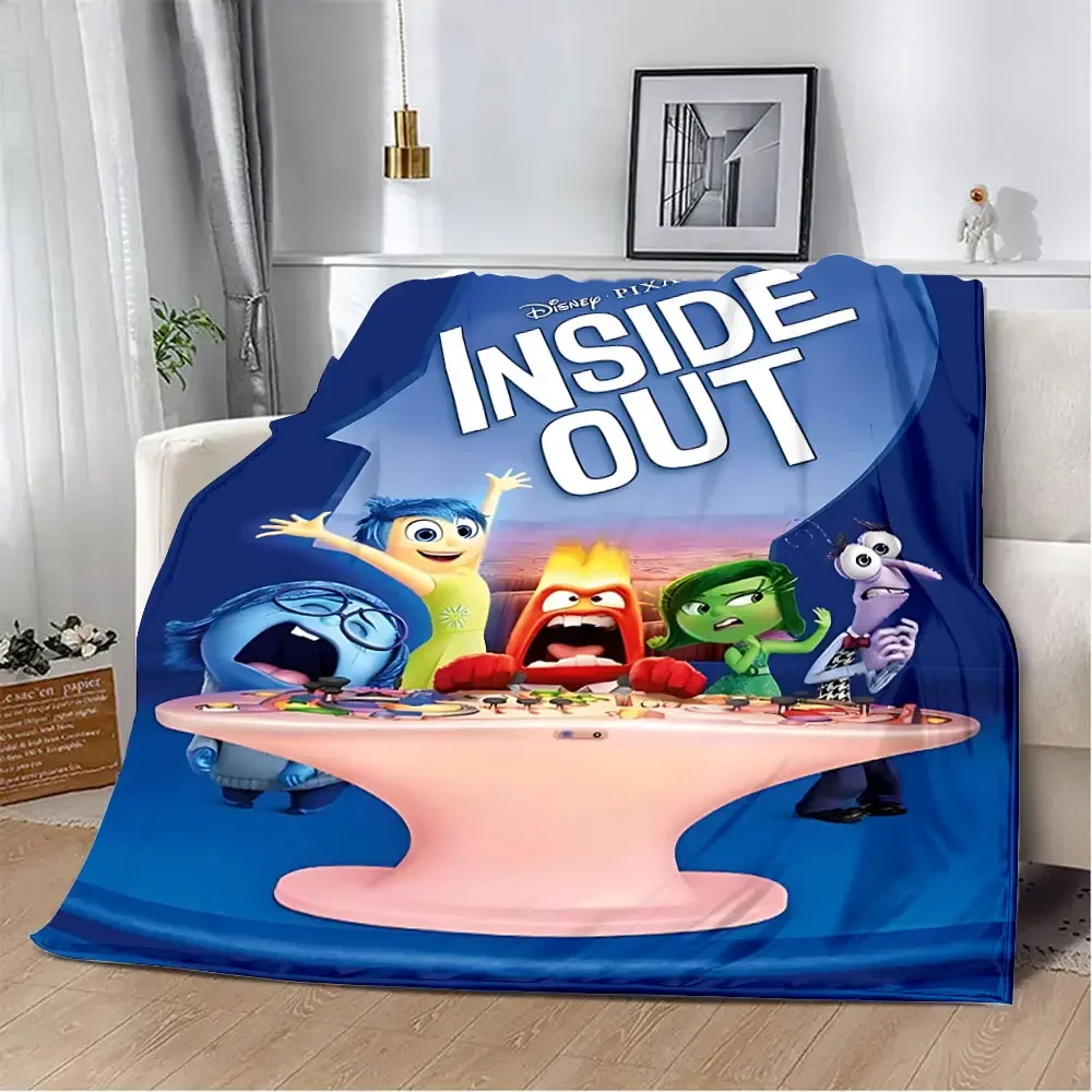 Manta de Disney Inside Out 2 con dibujos animados para pícnic, cálida ...