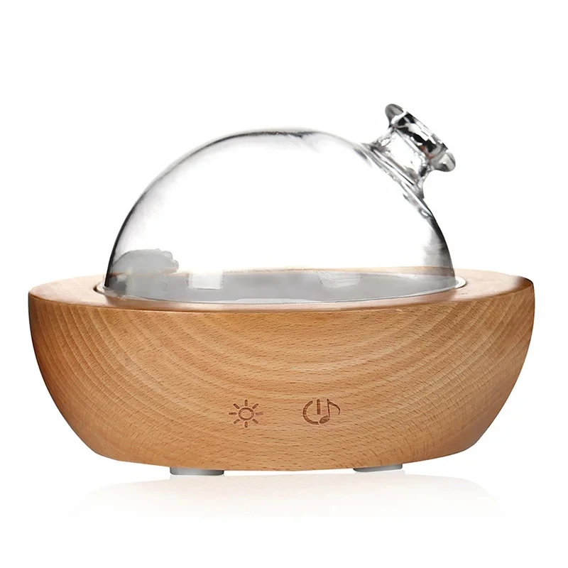 160ml Wood Humidifier Diffuser Bluetooth Spray Aroma Mute Large ...