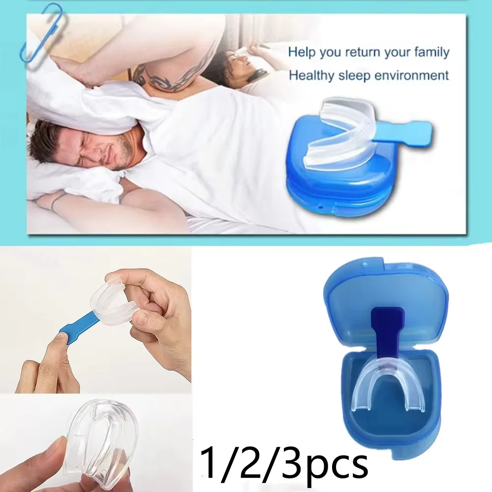 1 Set Anti Snoring Bruxism Mouth Guard Snore Stopper Teeth Bruxism ...