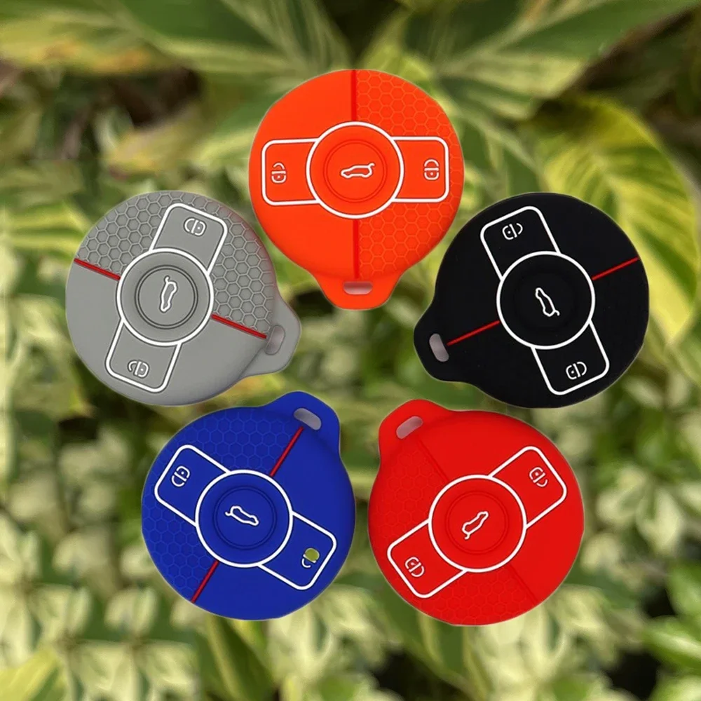 3-Buttons-Silicone-Car-Fob-Key-Case-Cover-Protector-for-Mercedes-Benz ...