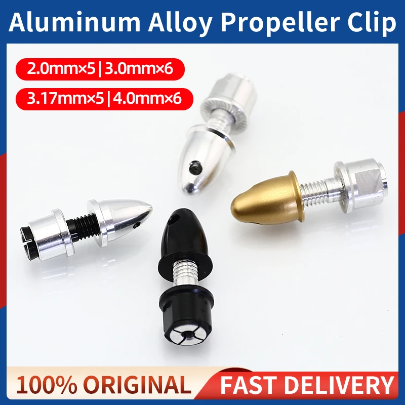 5PCS-Metal-Bullet-Head-Propeller-Clamp-Fixed-Wing-4-Axis-Bullet-Head ...