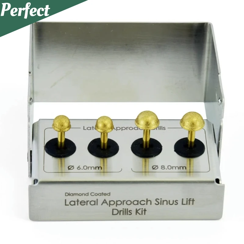 Dental-Implant-Diamond-Coated-Lateral-Approach-Sinus-List-Drills-Kit ...