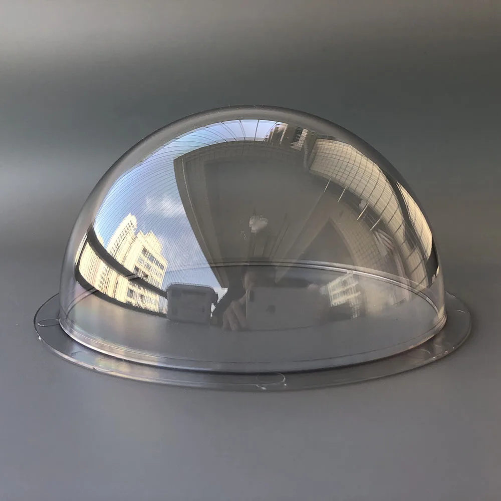 6.8 Inch Acrylic Plexiglass Clear Dome Cover Security CCTV Camera Dome ...