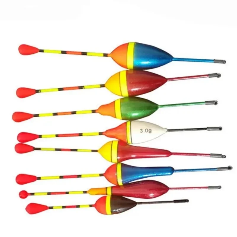 10PCS-Fishing-Floats-Set-Fishing-Light-Stick-Floats-Mix-Size-Buoy ...