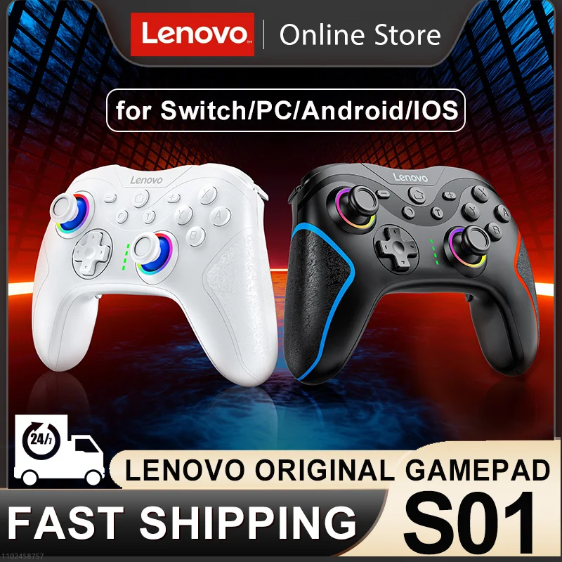 New-Lenovo-S01-Wireless-Bluetooth-Controller-for-Nintendo-Switch-Switch ...
