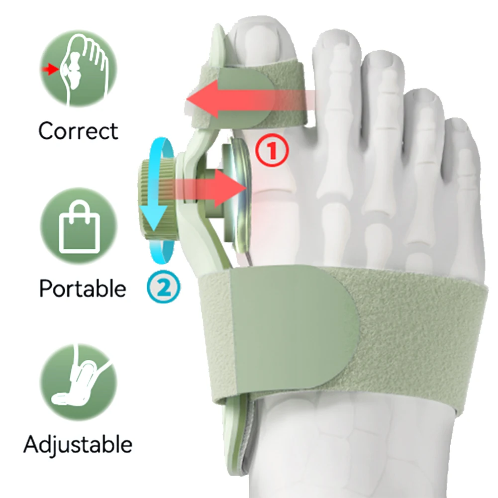 Bunion-Corrector-Toe-Correction-Band-Stress-Relief-Big-Toe-Straightener ...