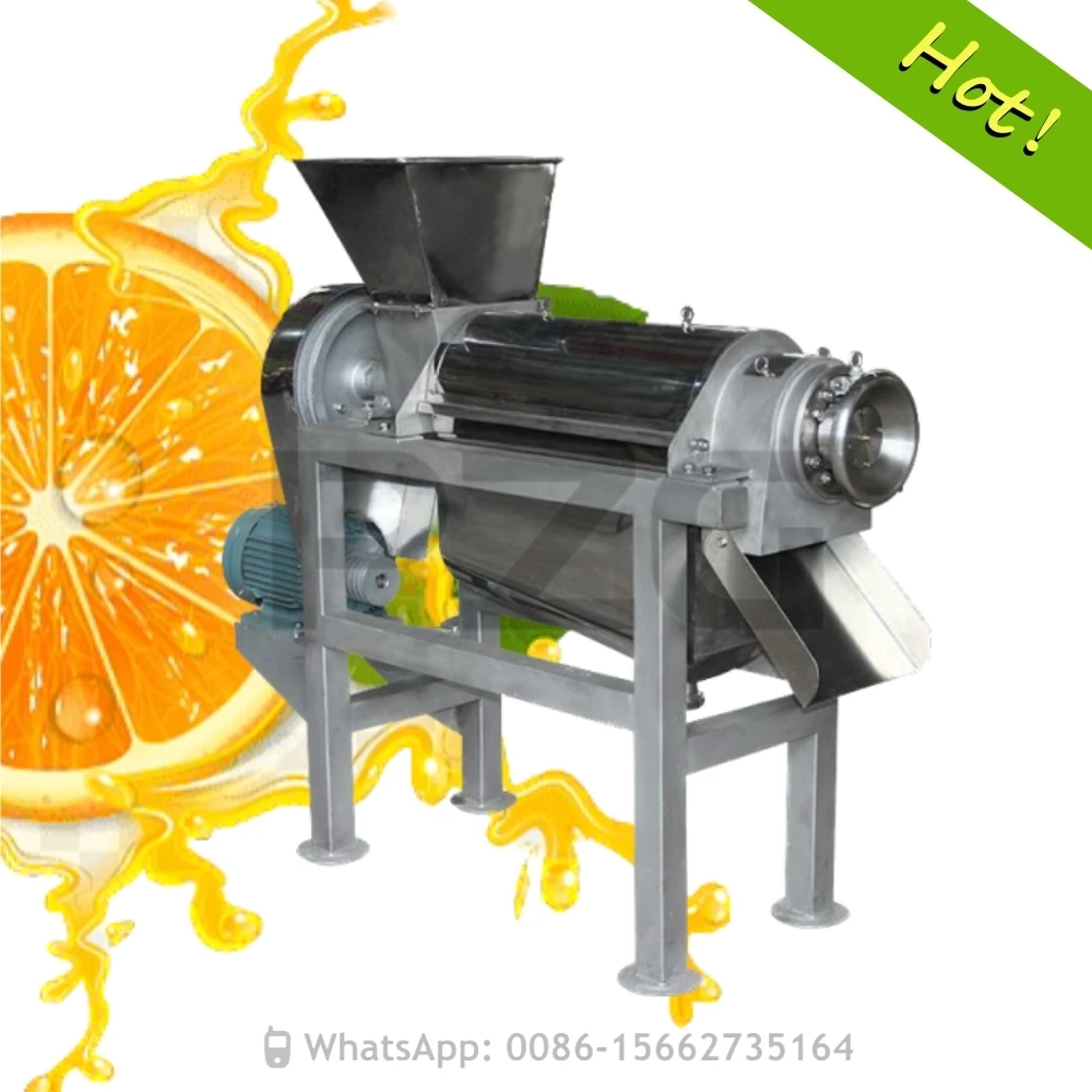 0.5T/H Fruit And Vegetable Pulping Machine Fruit Vegetable Pulper Apple ...