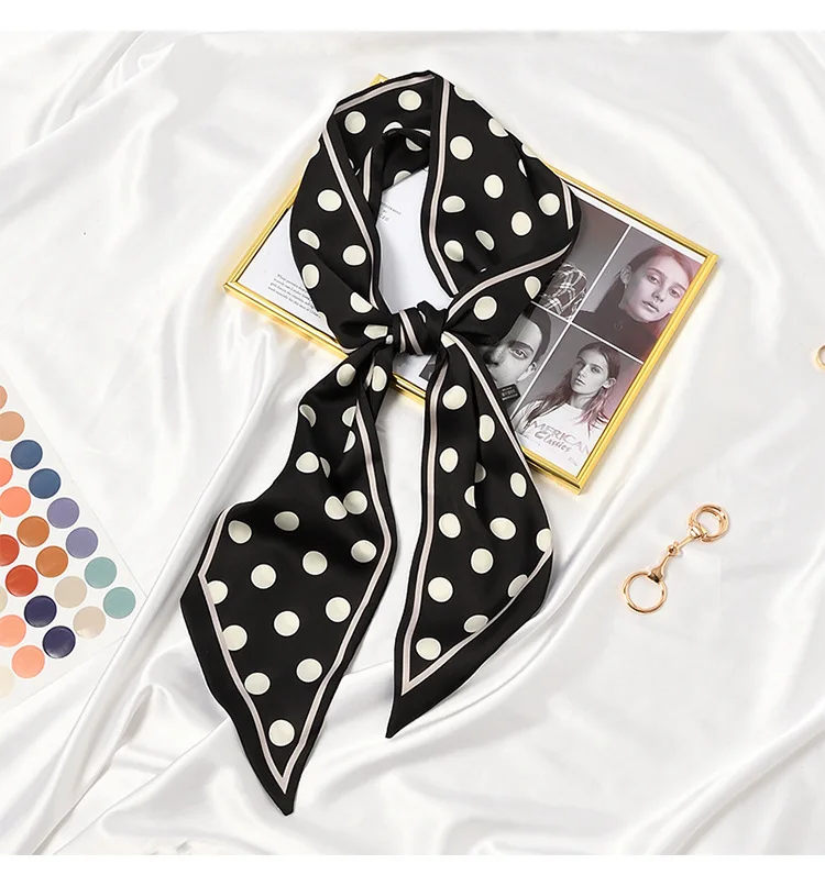Foulard Long Pour Femmes, Écharpe Pour Cheveux Fins, Bandeau De Mode ...