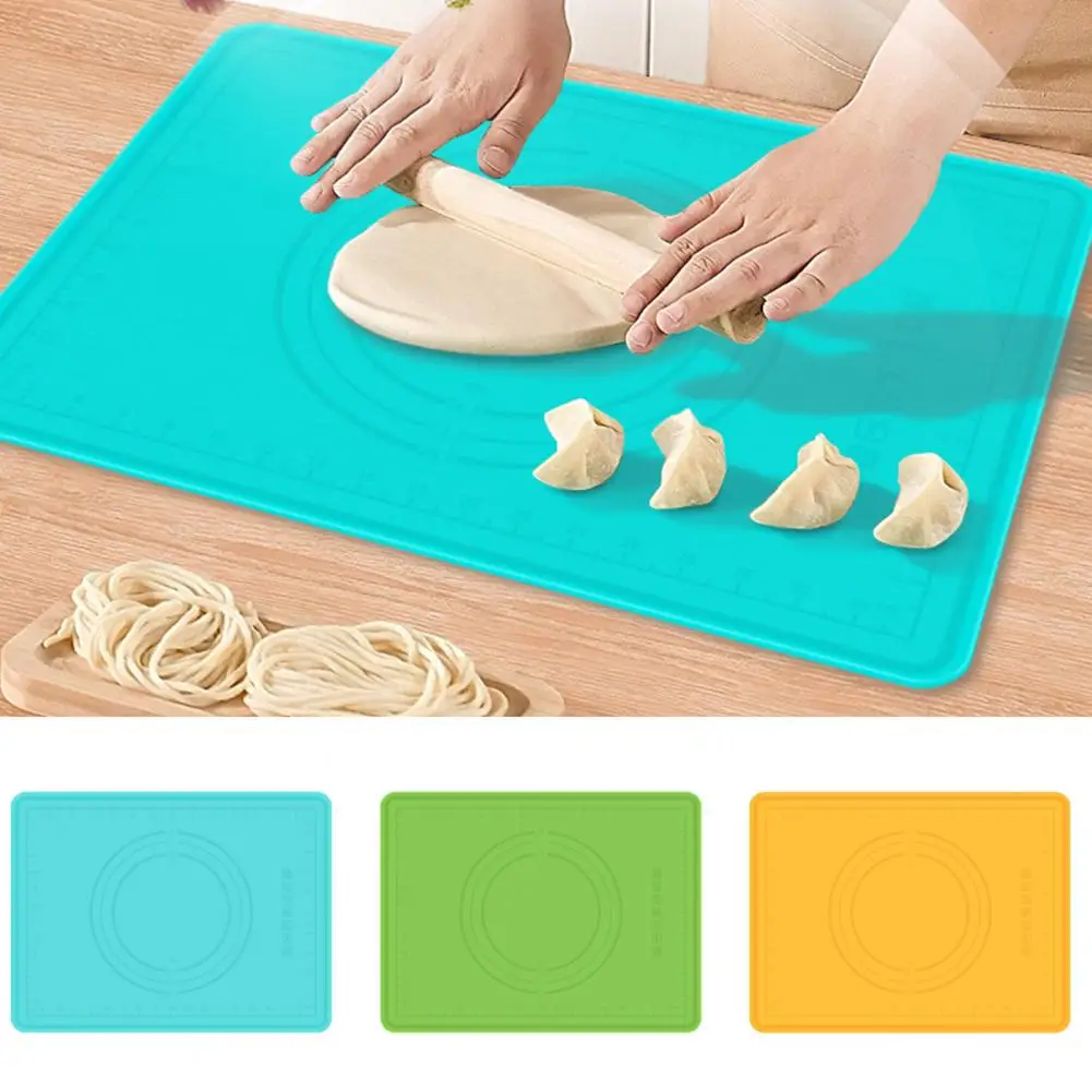Dough-Mat-Kitchen-Gadget-Non-Stick-Food-Grade-Easy-to-Clean-Silicone ...