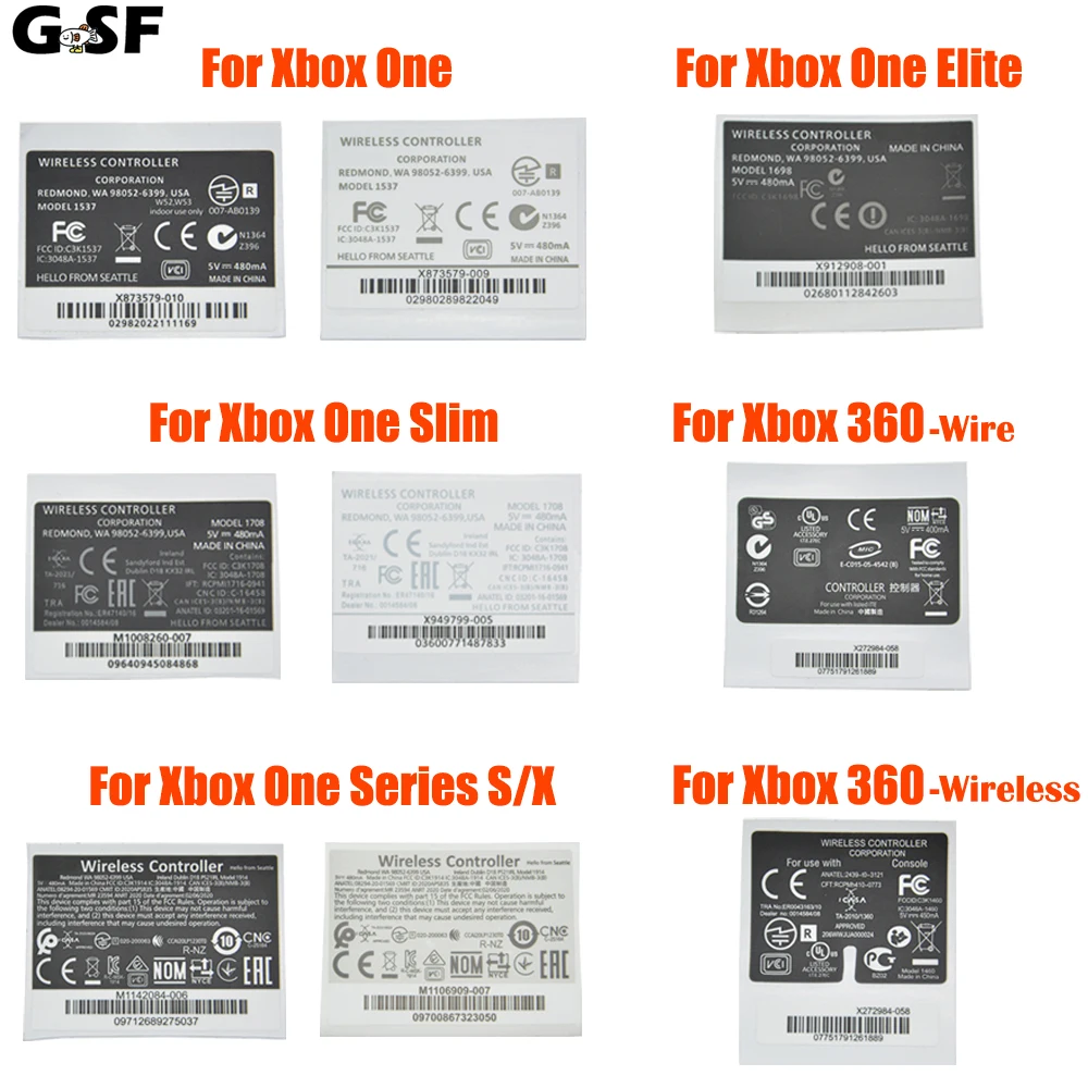 GSF-2pcs-For-Xbox-Series-S-X-Skin-Sticker-Stickers-Skins-For-Xbox-one ...