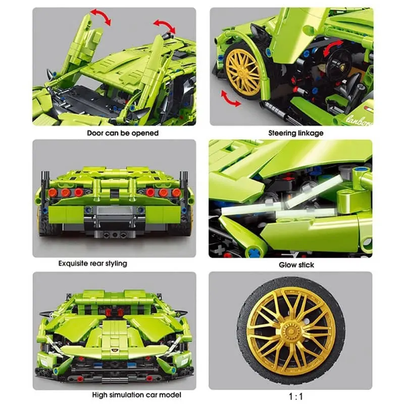 Lego Technic Lamborghini Sian Fkp 42115 | Building Blocks Toys | Blocks ...
