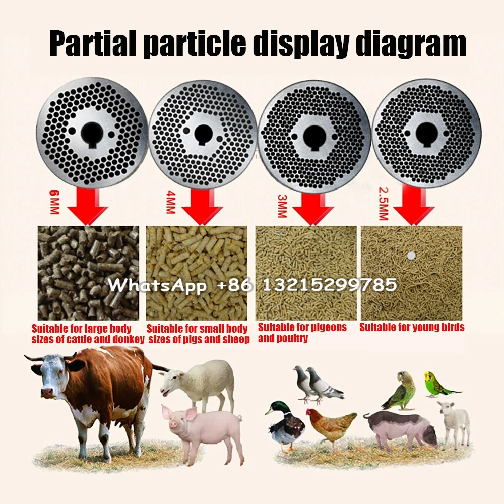 Feed-Pellet-Machine-Grinding-Disc-Livestock-Feed-Granulator-Die-Pellet ...