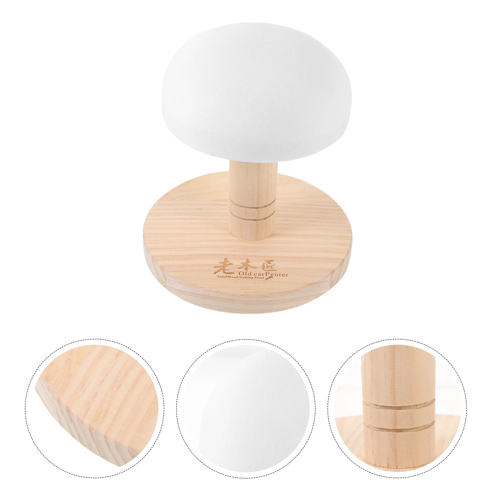 Table-Top-Ironing-Board-Sleeve-Round-Stool-Clothes-Pad-Home-Display ...