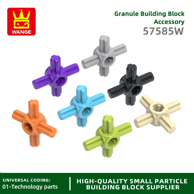 147Pcs-lot57585W-Cross-Shaft-Connector-Hub-with-4-Axles-Building-Block ...