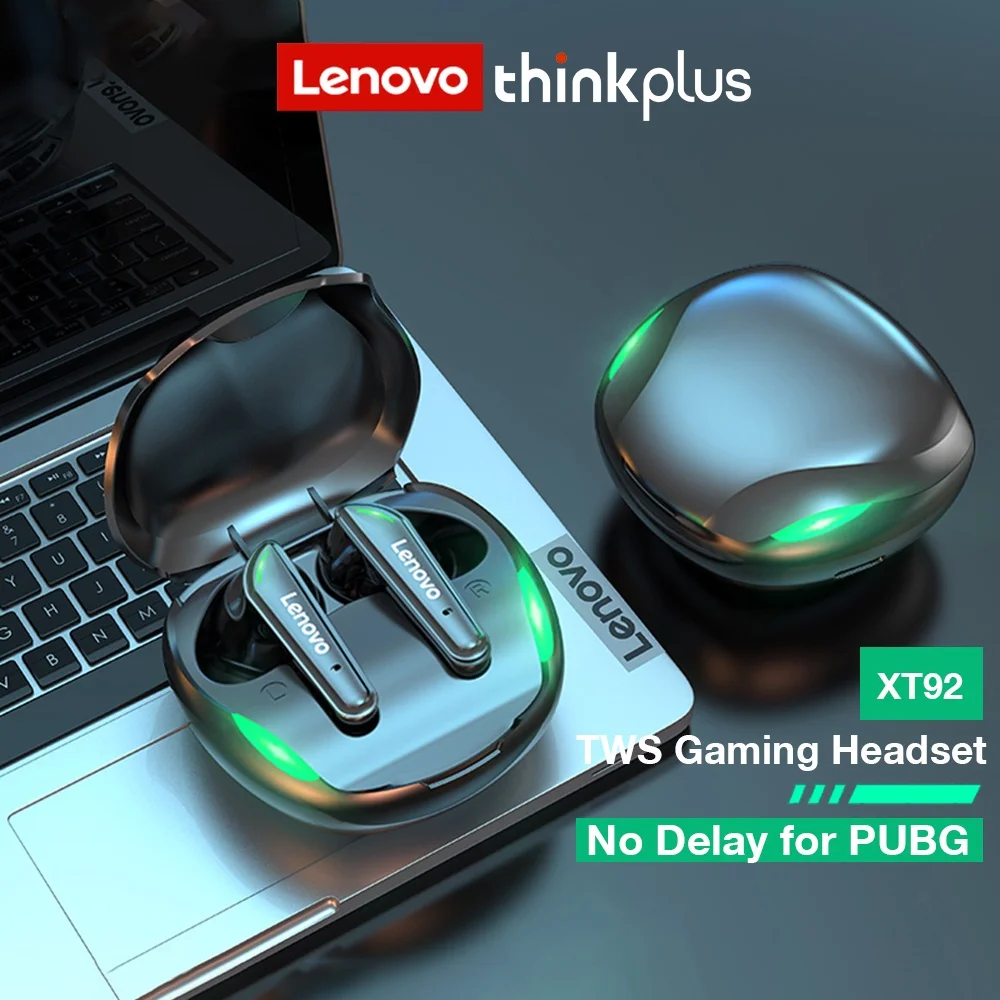 Lenovo-auriculares-TWS-inal-mbricos-XT92-cascos-originales-con-Bluetooth-impermeables-Control-t ...