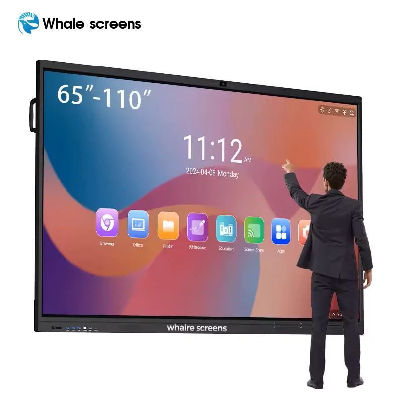 20-Point-Touch-Screen-All-In-One-Interactive-Smart-Board-Classroom ...