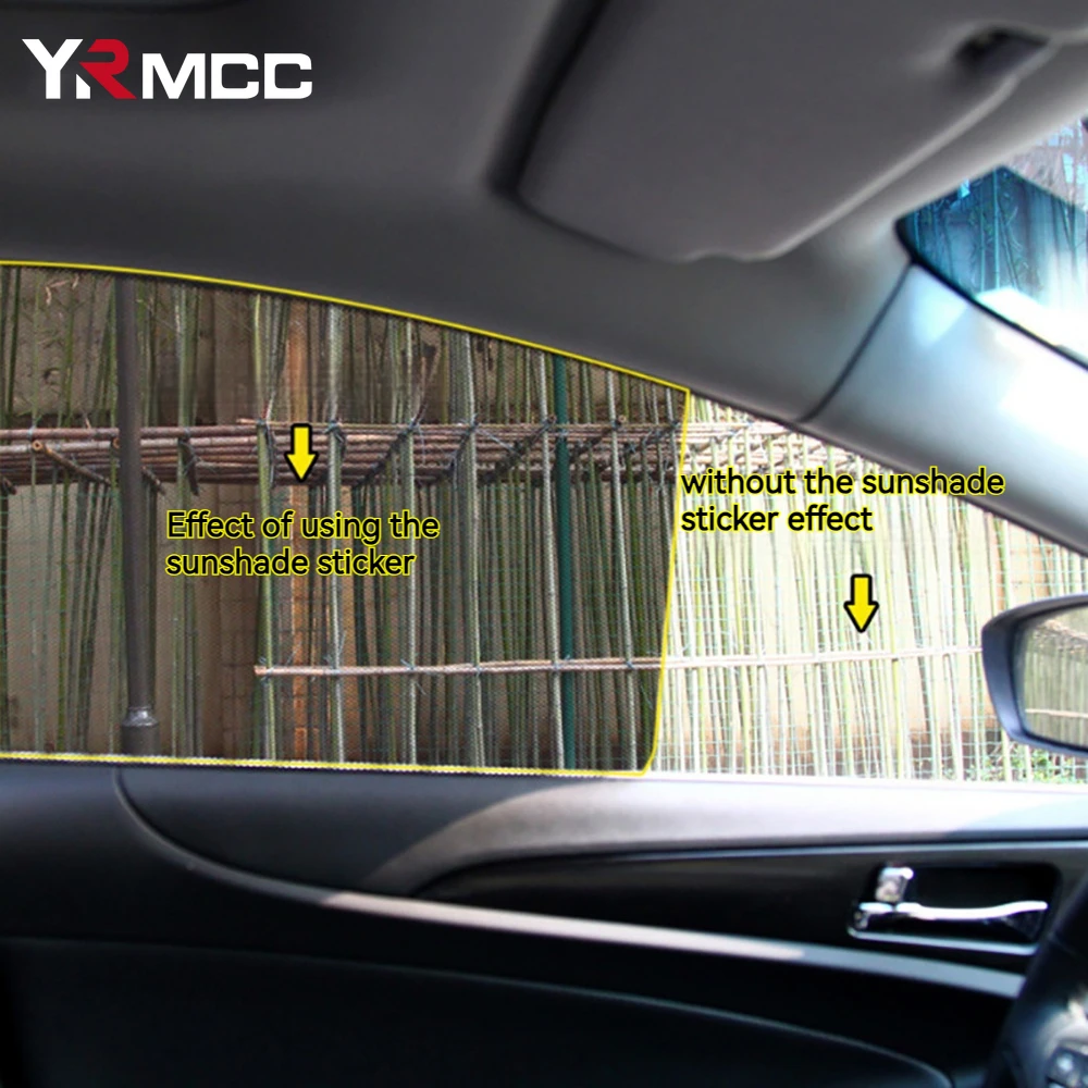 2PCS-Car-Sunshade-Sticker-Static-Electrostatic-Sticker-Auto-Sunroof ...